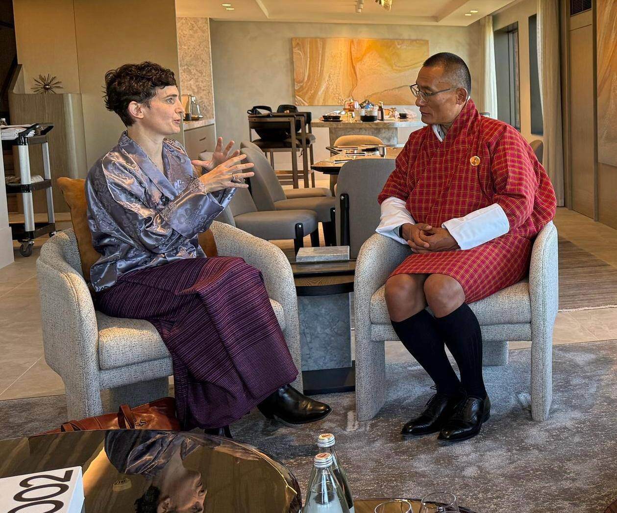 Geoneon’s CEO Meets the Prime Minister of Bhutan to Advance Climate ...