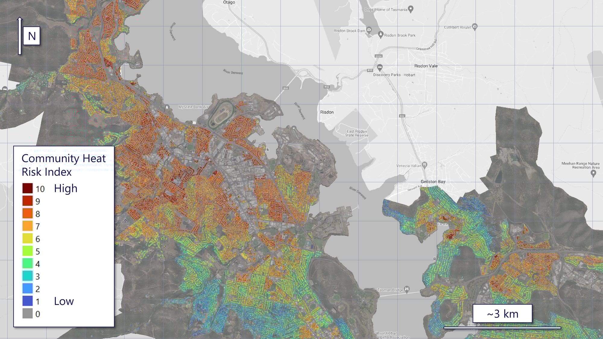 Understanding Heatwave Risks: A Comprehensive Study in Tasmania